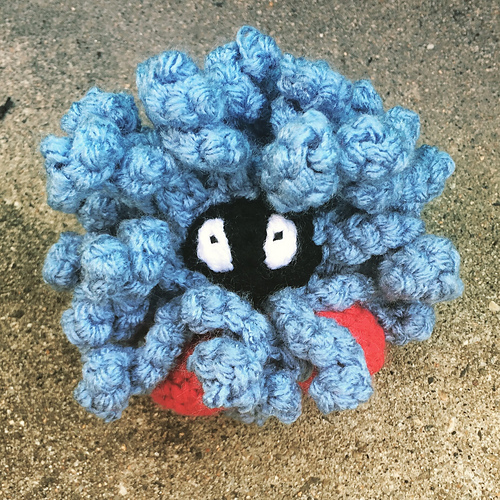 Ravelry: Tangela Pokemon pattern by Nichole's Nerdy Knots