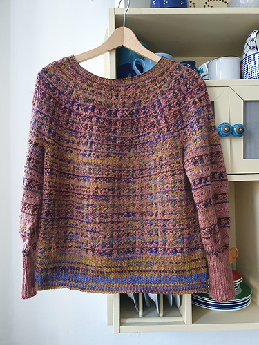 Ravelry: Leisurely Slip Stitch Sweater pattern by Iris Schreier