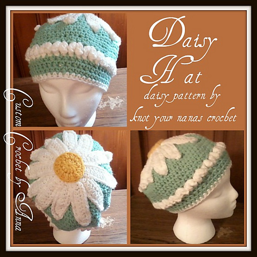 Ravelry: Daisy Applique pattern by Teri Heathcote
