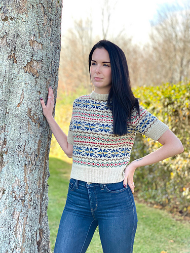 Ravelry: Edna Jean Sweater pattern by Briana Thompson