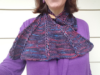 Ravelry: annamal's Dragon Wing Cowl