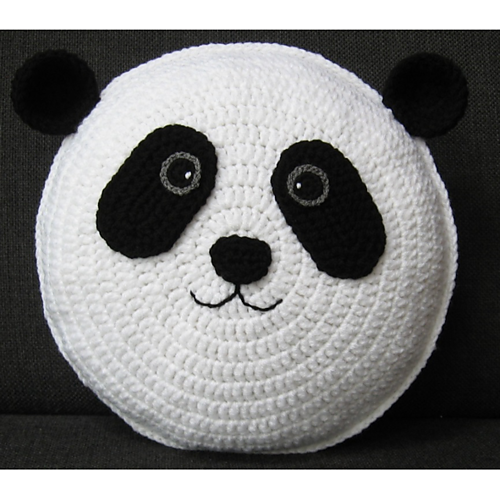 Ravelry: Panda Pillow pattern by Anne Alster
