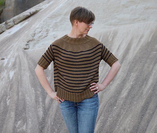 Ravelry: Oversized stripes pattern by Takako Takiguchi