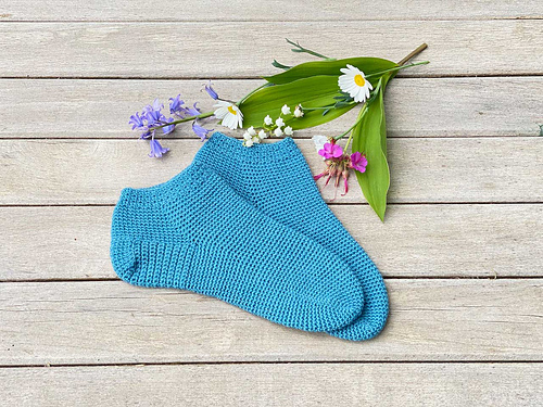 Ravelry: Ankle Socks pattern by Annelies Baes