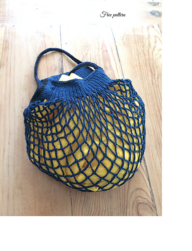 Ravelry: Classic French String Market Bag pattern by anne regourd