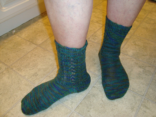 Ravelry: Tangle Me Too Socks pattern by Annette Derksen