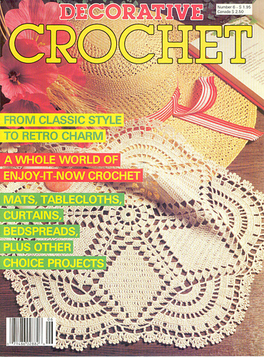 Ravelry: Decorative Crochet, November 1988, #6 - patterns
