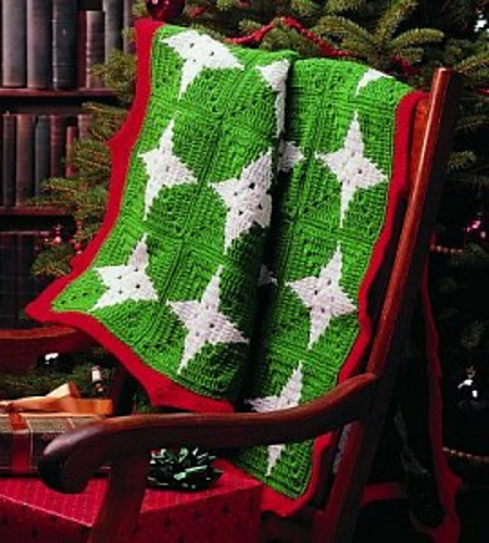 Ravelry: Yuletide Star Afghan pattern by Adele Mogavero
