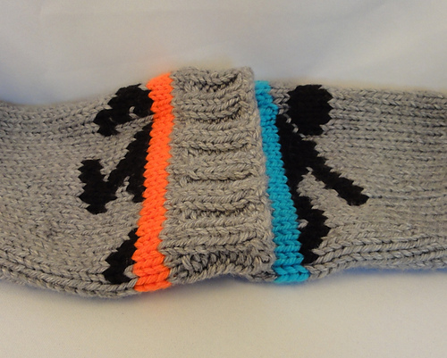 Ravelry: Portal Socks pattern by Anna Dragon