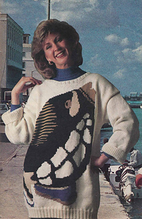 Ravelry: Fish Design Sweater pattern by Jibeaux