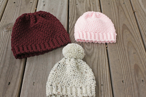 Ravelry: Griddle Stitch Hat pattern by HooknBobbin