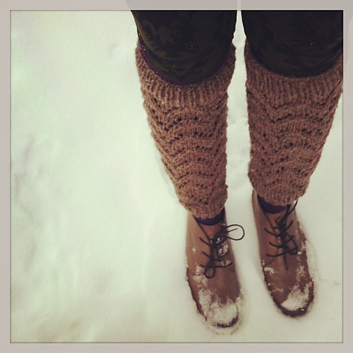 Ravelry: Chic Chevron Boot Toppers pattern by Nancy Richter