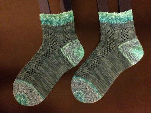 Ravelry: Lattice Love Socks pattern by Anye M. Shafer