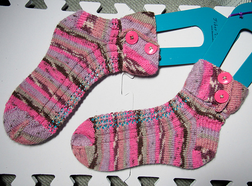Ravelry: Contraband Socks pattern by Anye M. Shafer