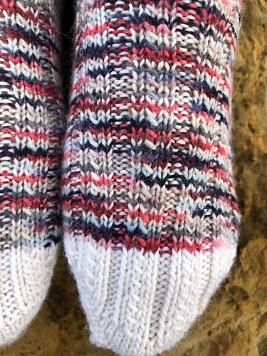 Ravelry: Puffy Cuffs Sox pattern by Anye M. Shafer