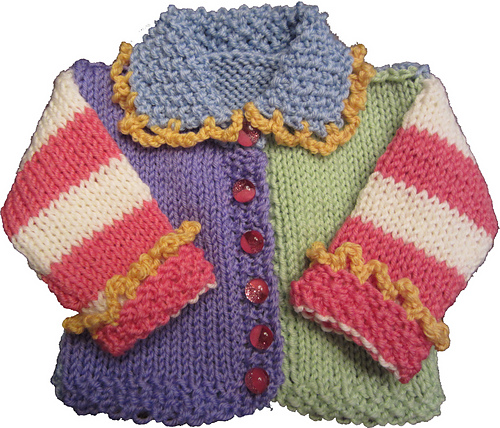 Ravelry: Marcie's Very Easy Baby Sweater pattern by Marcie Brooks