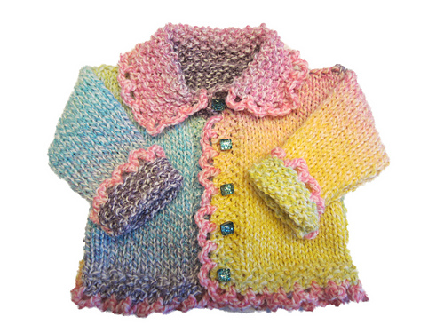 Ravelry: Marcie's Very Easy Baby Sweater pattern by Marcie Brooks