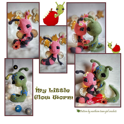 Ravelry: My Little Glow Worm pattern by April Chesworth