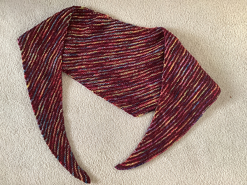 Ravelry: Double Gradient Boomerang Shawl pattern by Yay For Yarn Patterns