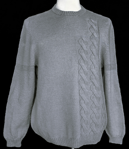Ravelry: Triple Mock Cable Sweater pattern by Frank H. Jernigan