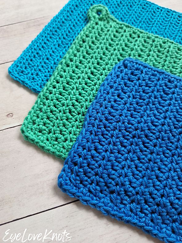 Ravelry: Haylee Washcloth pattern by Alexandra of EyeLoveKnots ...