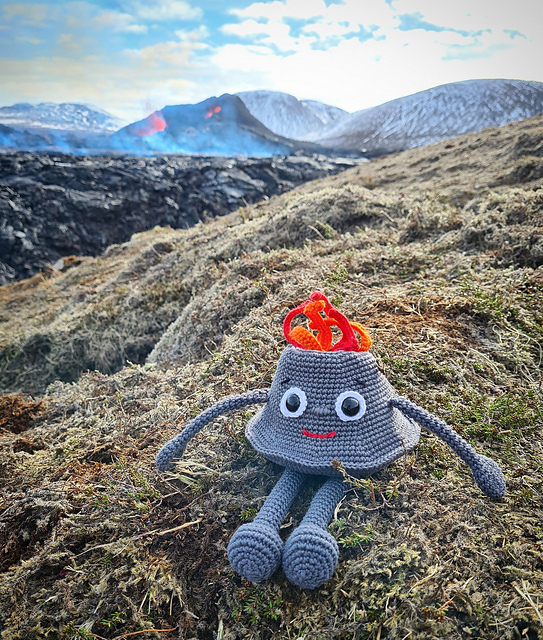 Ravelry: Hekla - Volcano doll pattern by Arnygurumi - Arny Hekla ...