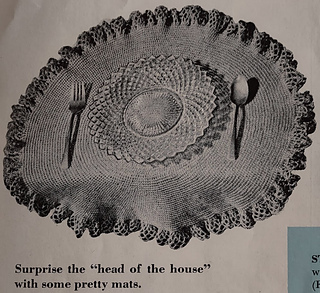 Ravelry: Pretty Mats pattern by Coats & Clark