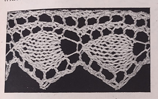 Ravelry: Knitted Leaf Edge pattern by Workbasket Magazine