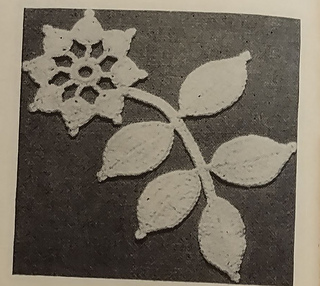Ravelry: Flower and Leaf Spray pattern by Workbasket Magazine