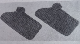 Ravelry: Jiffy One Piece Slippers pattern by Workbasket Magazine