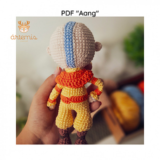 Ravelry: Aang from Avatar pattern by Aila Dias
