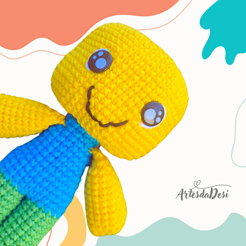 Ravelry: Amigurumi Noob - Gamer pattern by Desi Winters