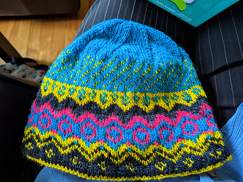 Ravelry: Tuque Merlin pattern by Isabelle Allard