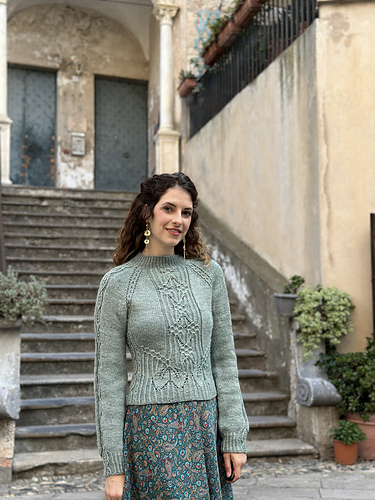 Ravelry: Bloom Where You're Planted Sweater pattern by Graphic Knits ...