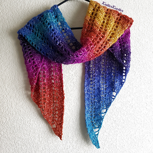 Ravelry: Rainbow Shawlette pattern by Arunima Goel