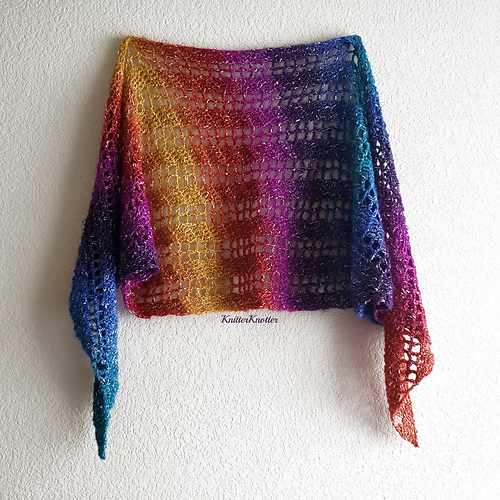 Ravelry: Rainbow Shawlette pattern by Arunima Goel