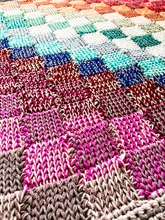 Ravelry: Tessellated Rainbow pattern by Anne Van Winkle