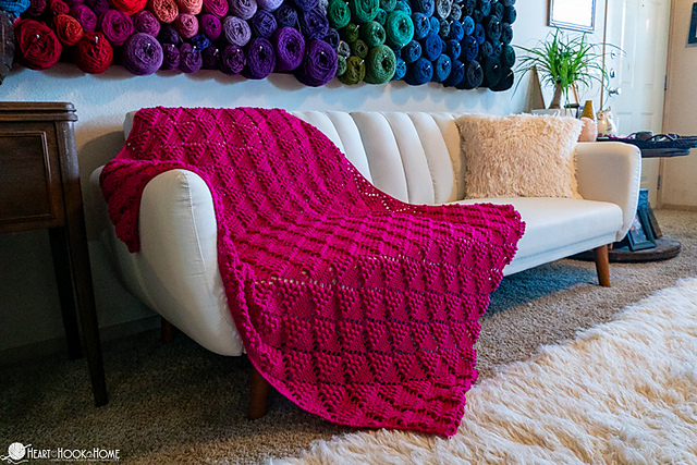 Ravelry: Sangria Sorbet Blanket pattern by Ashlea Konecny
