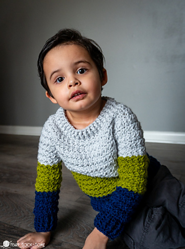 Ravelry: Kids Color Block Sweater pattern by Ashlea Schumaker