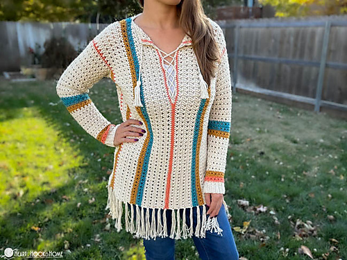 Ravelry: Hippie Chic Tunic pattern by Ashlea Schumaker