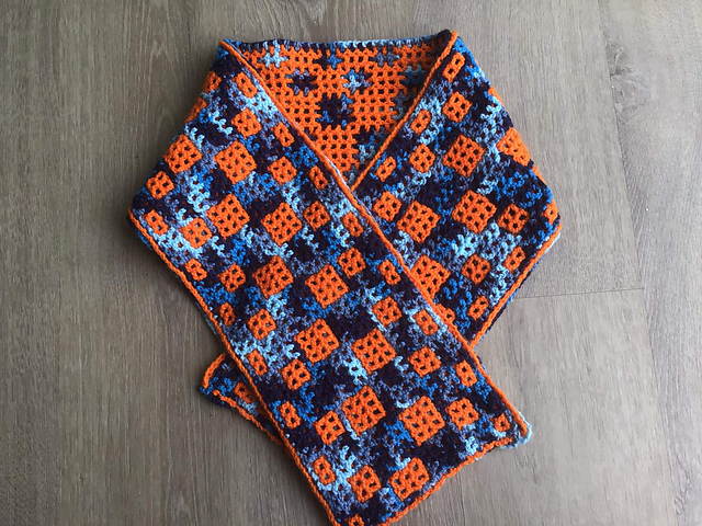 Ravelry: Checkerboard Scarf pattern by Ashlee Brotzell