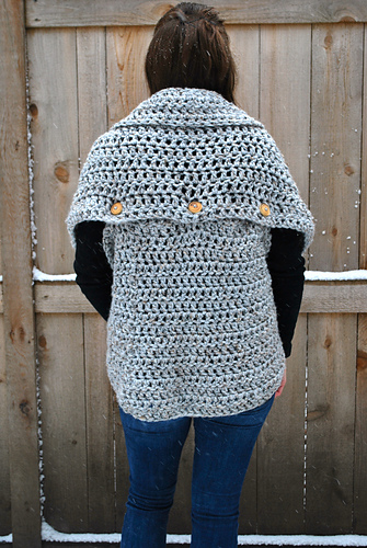 Ravelry: Oversized Cowl Cardigan pattern by Ashley Lillis