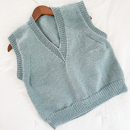 Ravelry: Wildwood V-Neck Vest Worsted pattern by Ashley Lillis