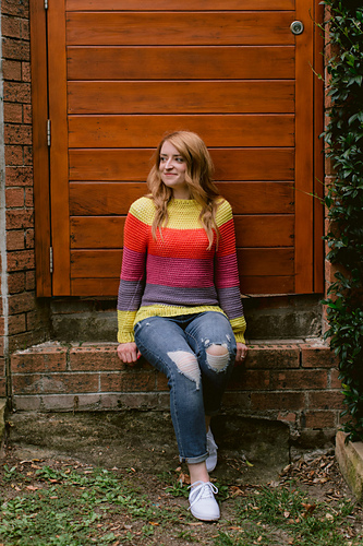 Ravelry: Slice of Nice Sweater pattern by Colourful Crochet