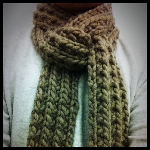 Ravelry: Big Farrow Rib Scarf pattern by Ashveen Peerbaye