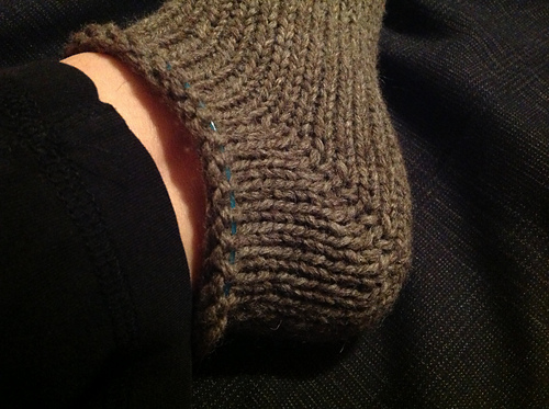 Ravelry: Fish Lips Kiss Heel pattern by Sox Therapist