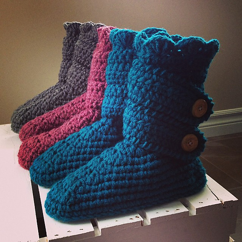 Ravelry: Woman's Classic Snow Boots pattern by CrochetDreamz