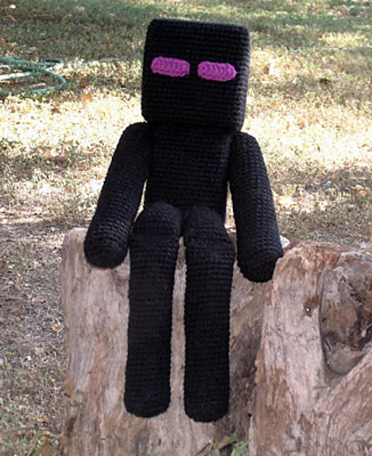 Ravelry: Enderman Plush pattern by Linda Potts