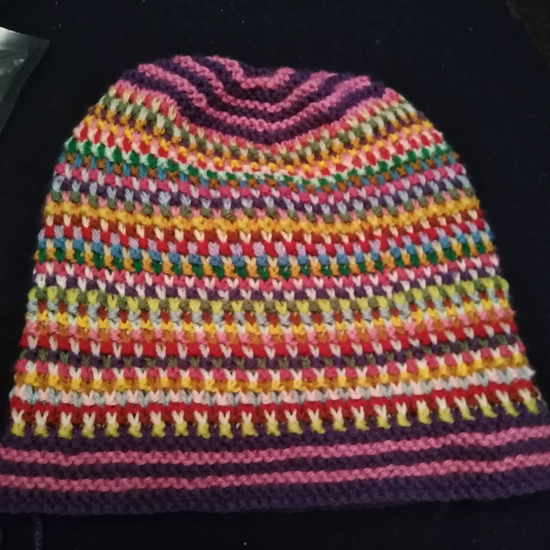 Slip Stitch Stash Hat – IJ's Makes