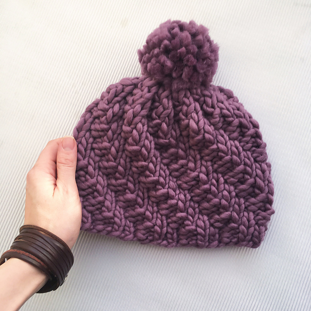 Ravelry: Twist Top Touque pattern by Athena Forbes